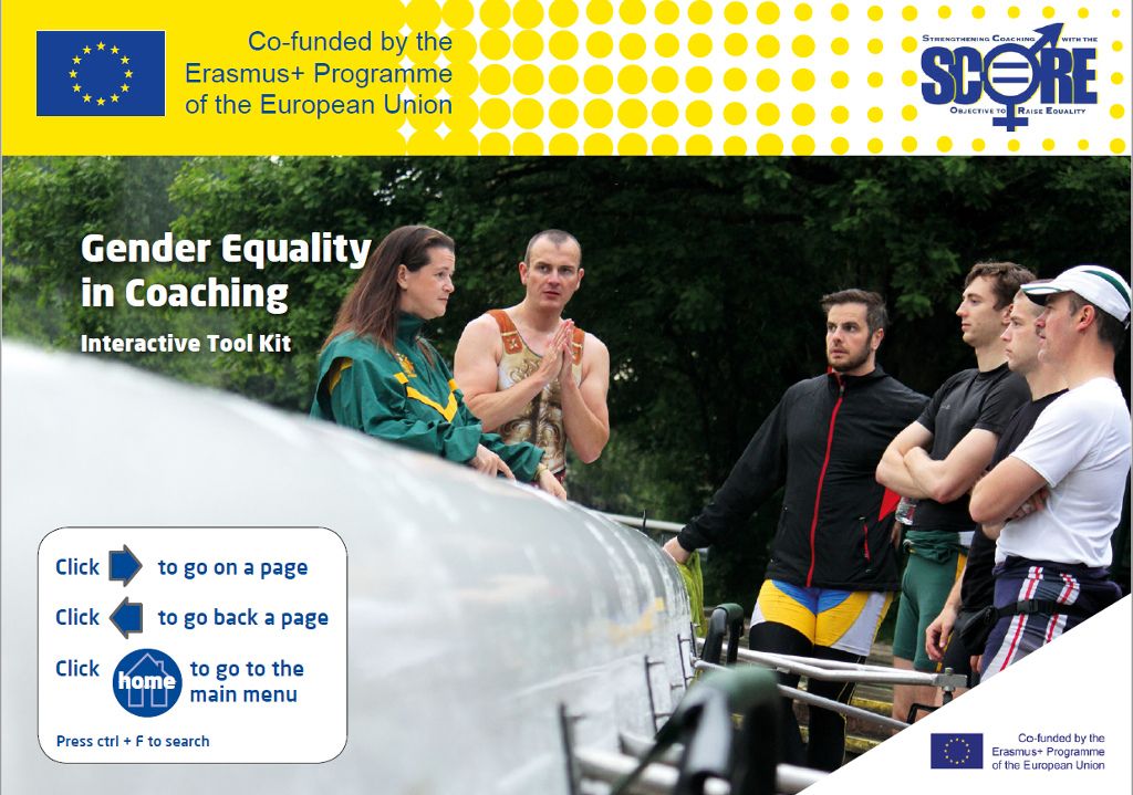 SCORE Gender Equality in Coaching Interactive Toolkit | EUSA