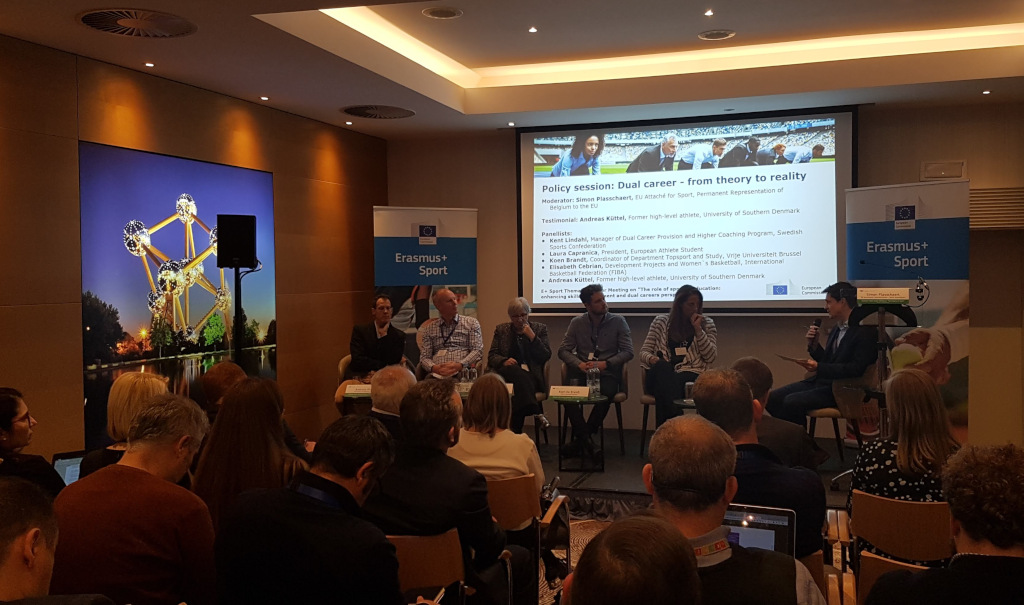 Erasmus+ Sport Cluster meeting held in Brussels | EUSA