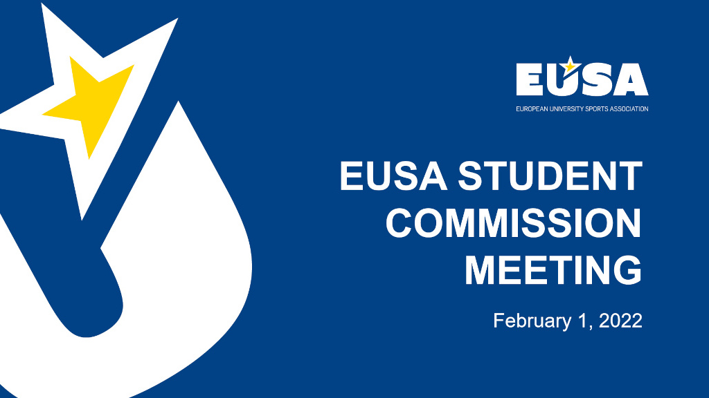 New EUSA Student Commission meets online | EUSA