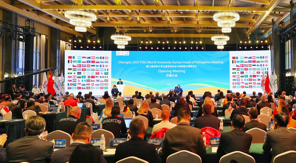 FISU Head of Delegation meeting held in China | EUSA