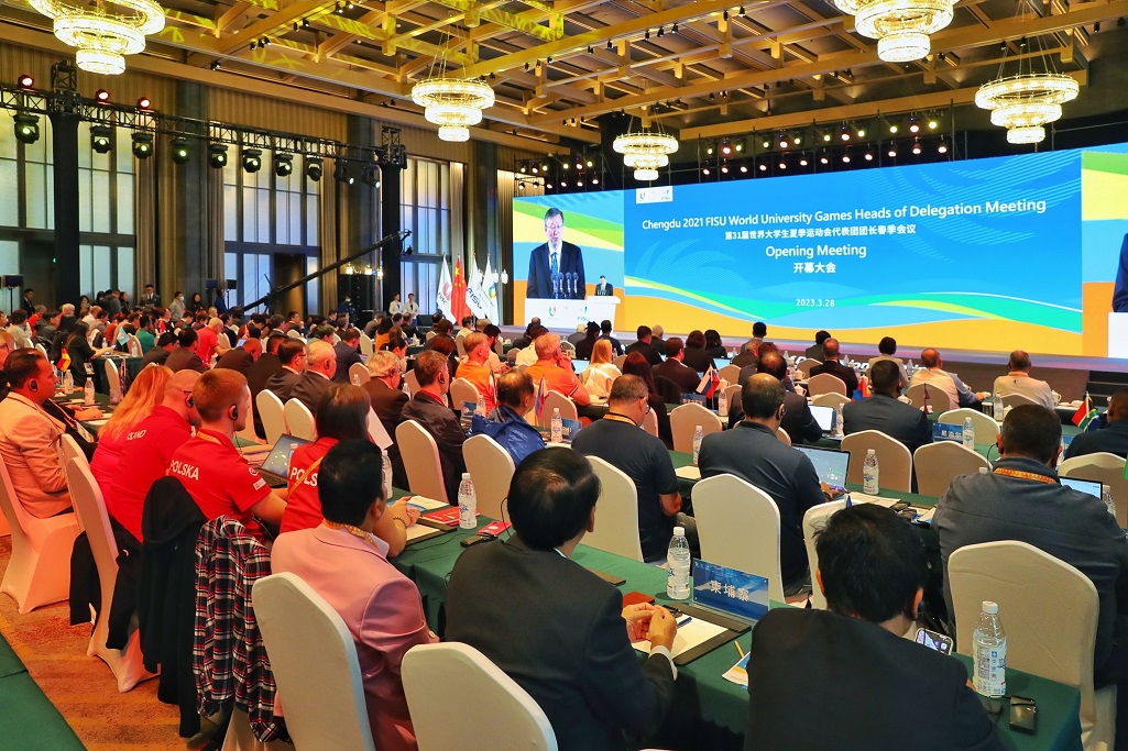 FISU Head of Delegation meeting held in China | EUSA