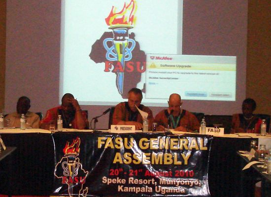 EUSA at FASU Assembly | EUSA