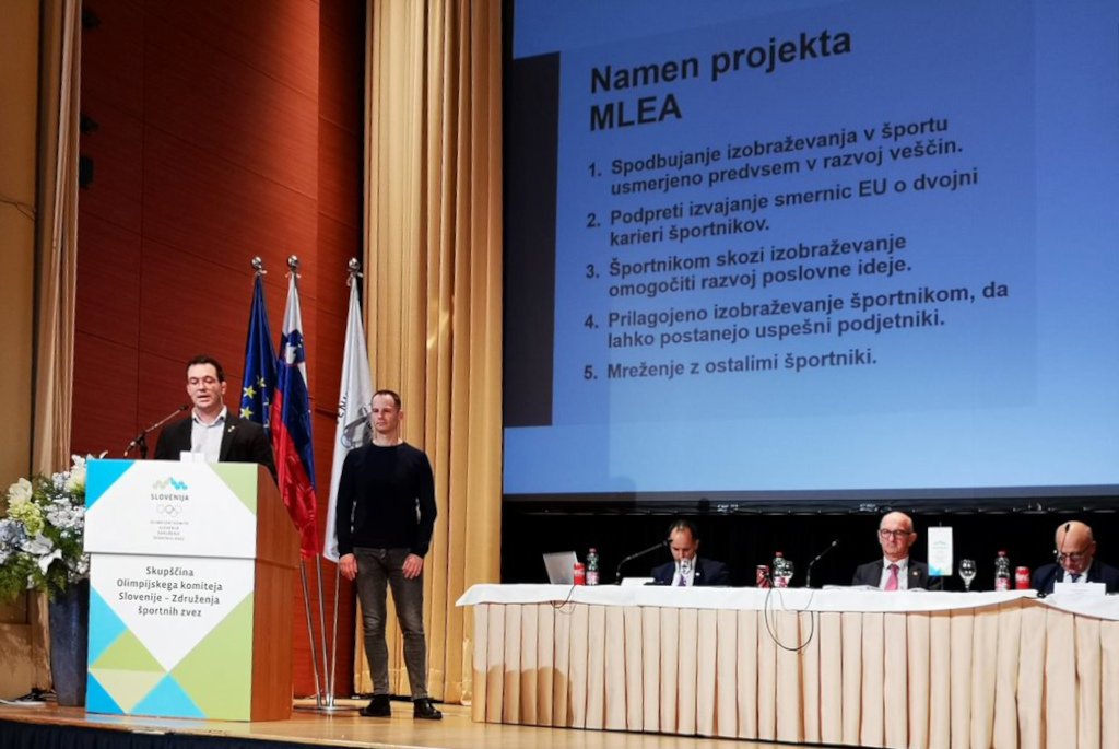 MLEA presented at NOC Slovenia General Assembly | EUSA