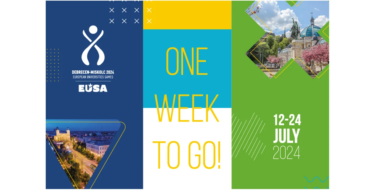 One week until the Opening Ceremony of EUG 2024 | EUSA
