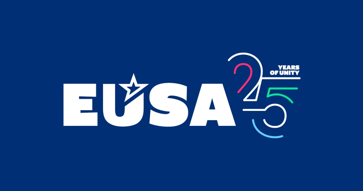EUSA presents 25th Anniversary logo | EUSA