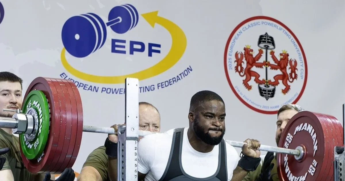 European Open University Powerlifting Cup 2025 | EUSA