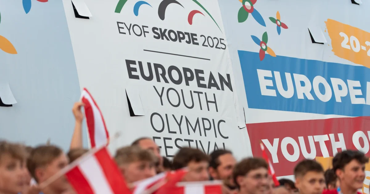 Skopje celebrates Opening of EYOF 2025 | EUSA